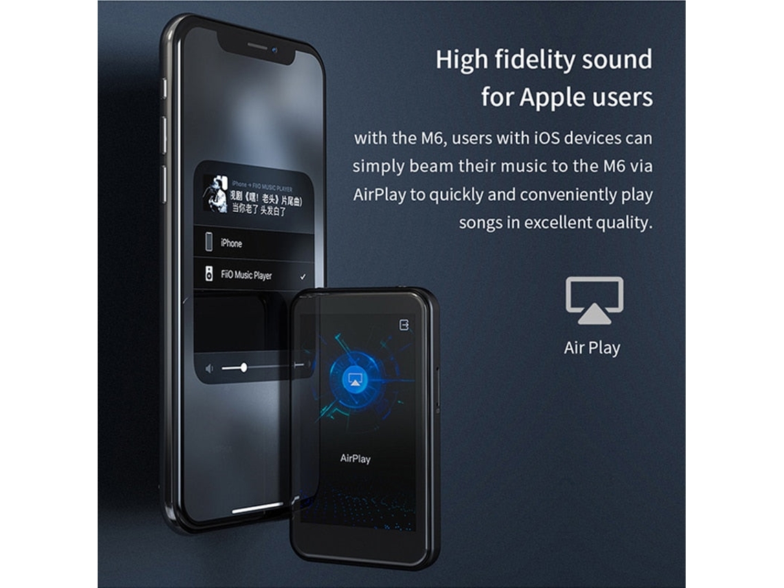 Leitor MP3 Bluetooth Hifi SLOWMOOSE Com caso | Worten.pt