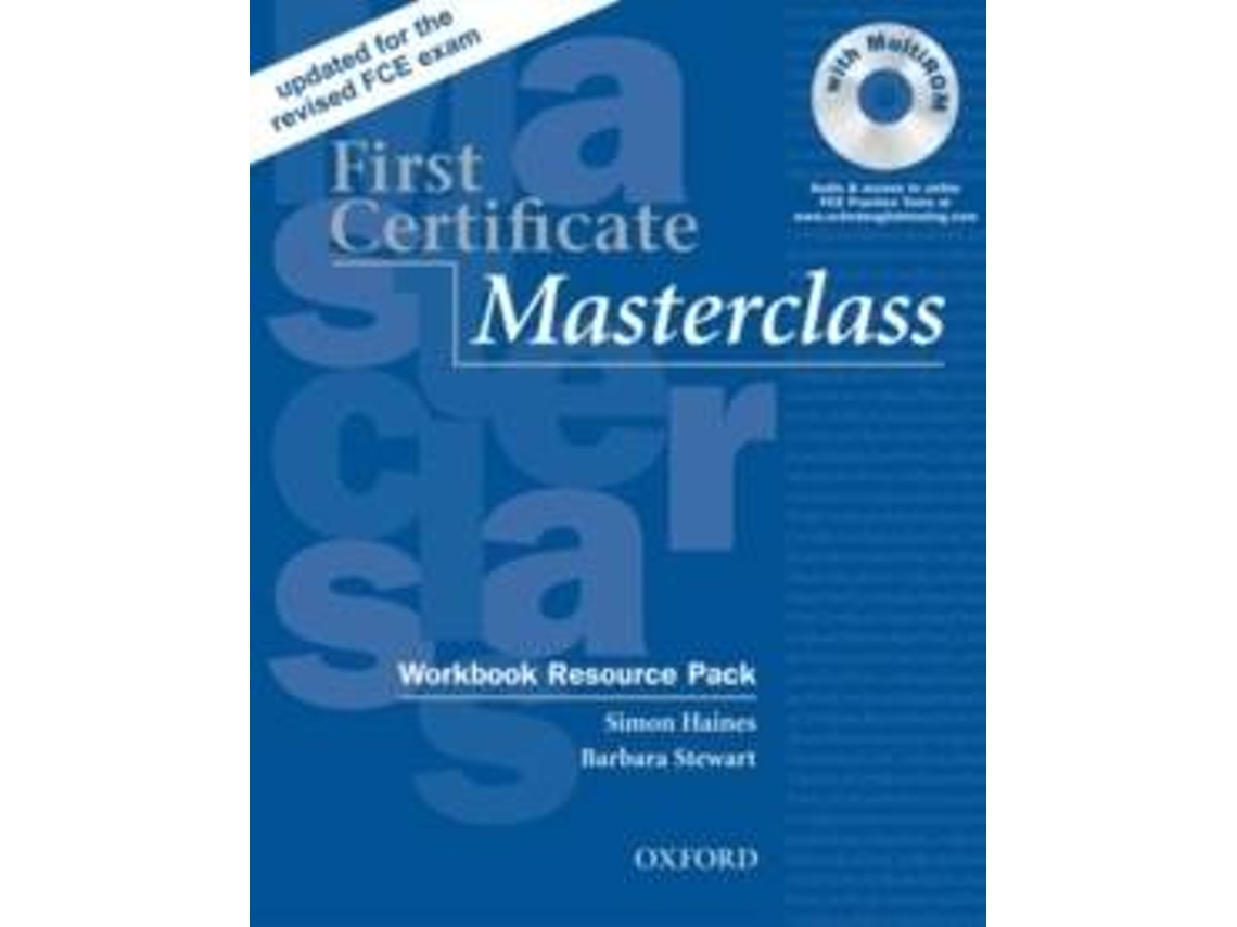 Livro First Certificate Masterclass, New Edition: Workbook Resource Pack | Worten.pt
