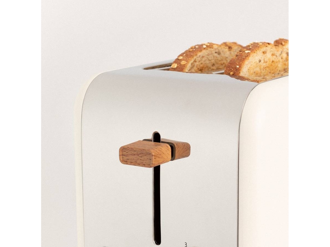 Torradeira CREATE Toast Retro (850 W - Branco Off) | Worten.pt