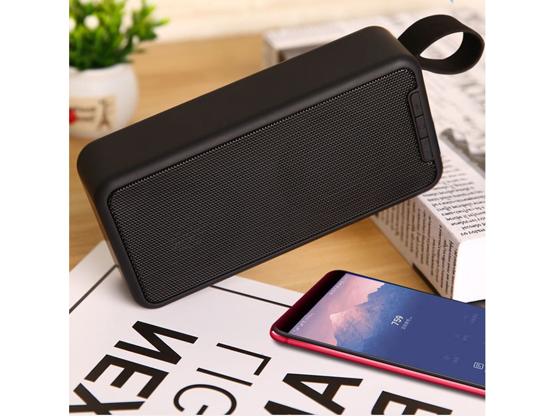 Coluna Bluetooth Fashion com Rádio Fm Super Bass Xs Max Bt 5.0 | Worten.pt