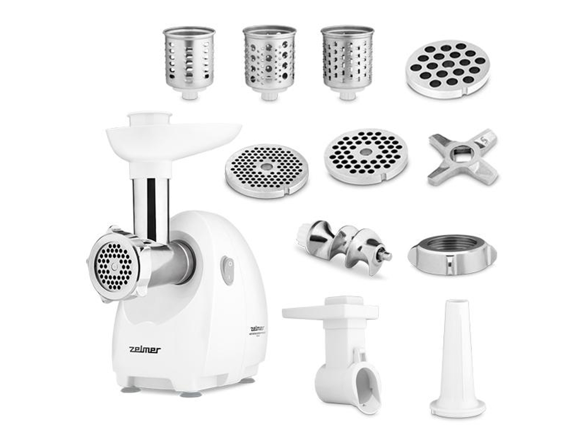 Zelmer Zmm4080B Picador de Carne 1900 W Branco | Worten.pt
