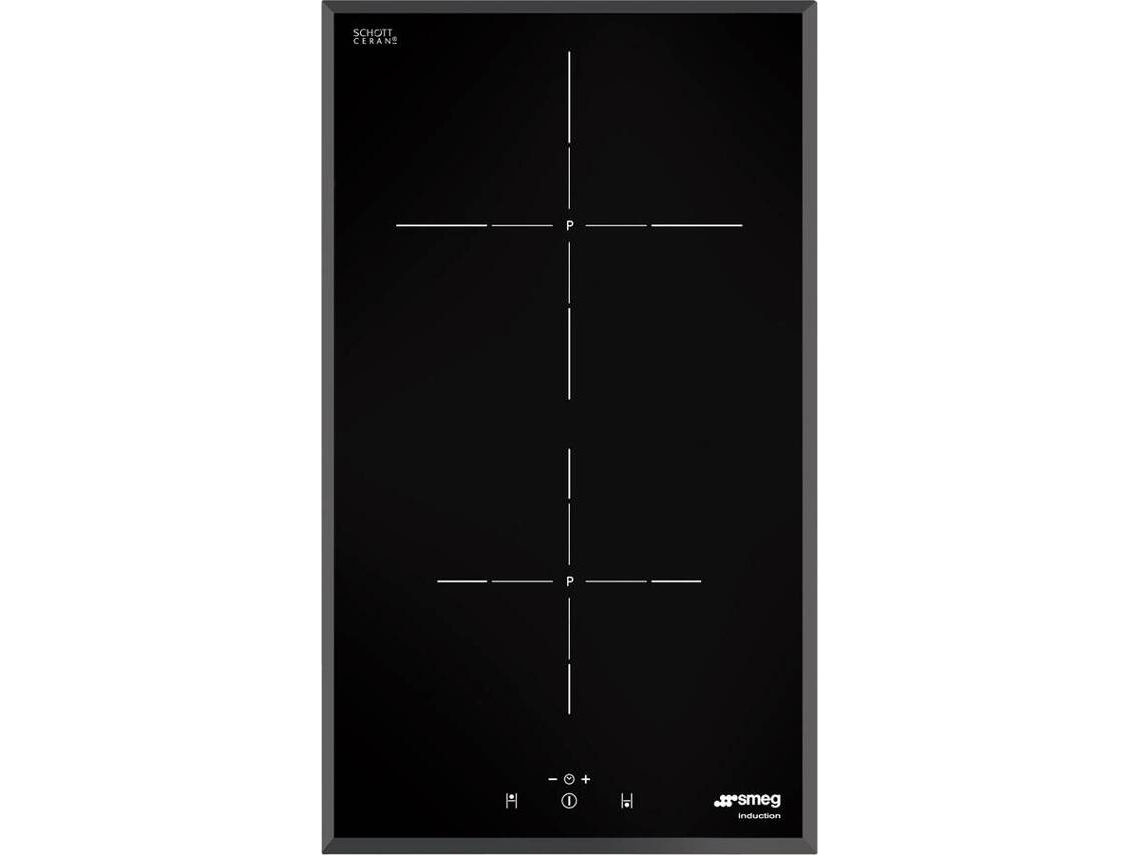 Placa de Indução SMEG SI5322B (Elétrica - 30 cm - Preto) | Worten.pt