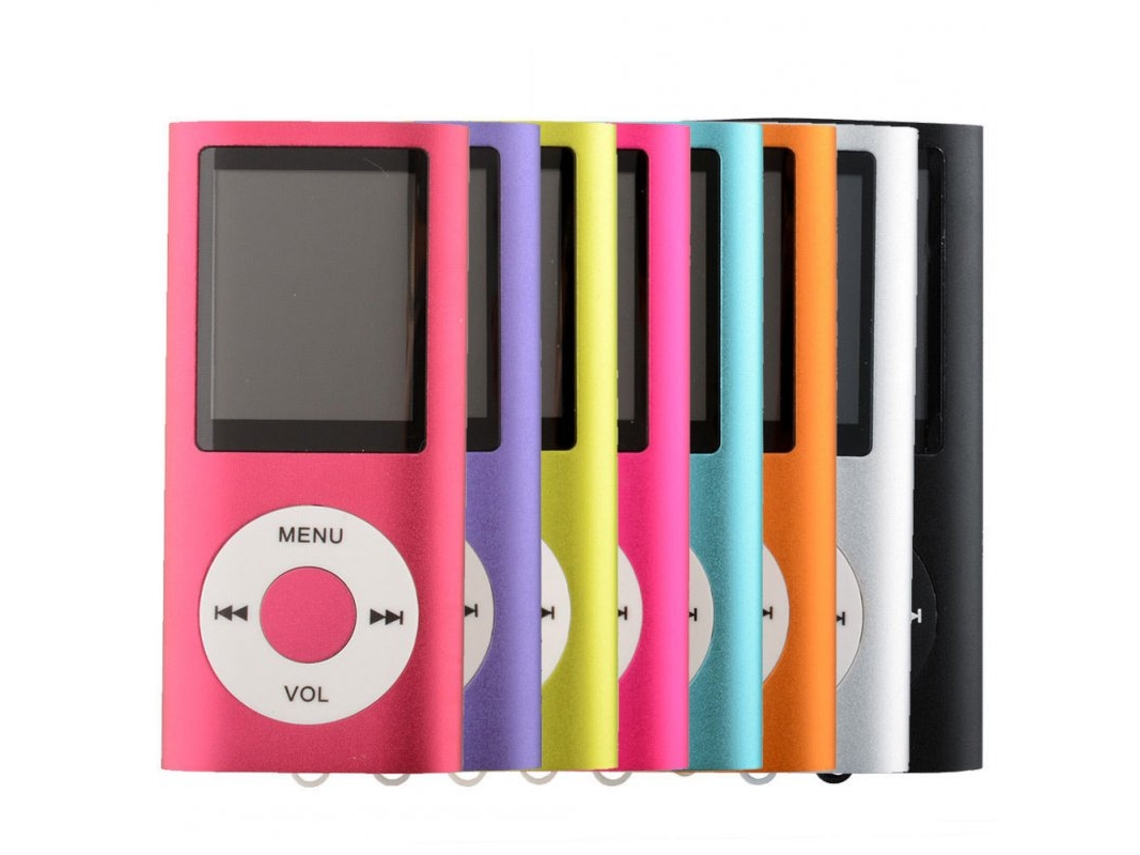 Leitor MP3 de 1,8 Polegadas Tocando Música Gravador de Rádio Fm ...