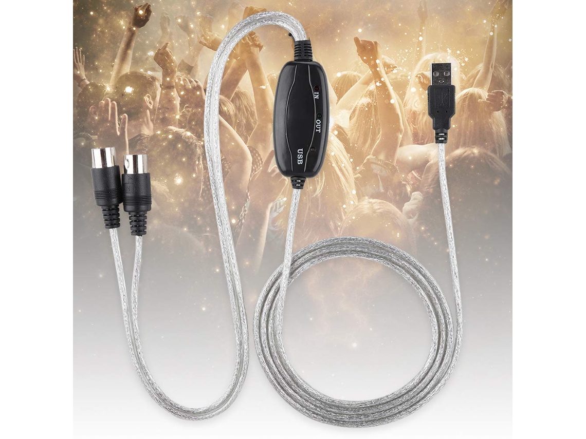 Midi To Usb Cable Converter Midi Interface Adapter Cable Keyboard Music ...