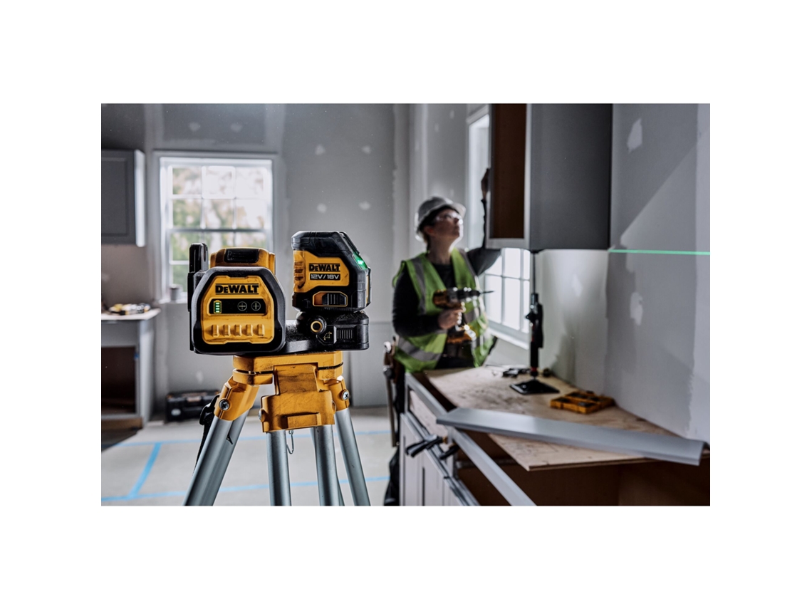 DEWALT Dce088D1G18-Qw Nível Laser Autonivelante Verde Com Linhas Cruzadas (Horizontal E Vertical ...