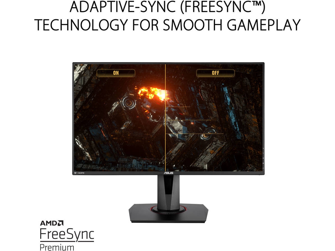 Monitor Gaming ASUS VG279Q (27'' - 1 ms - 144 Hz) | Worten.pt