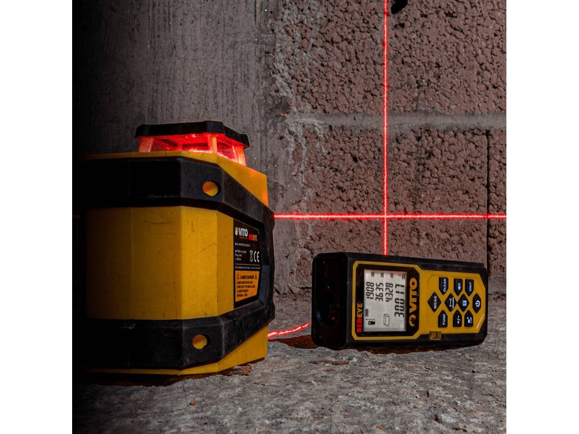 Medidor de Laser VITO Distâncias, Áreas E Volumes (50 x 30 x 120 mm ...