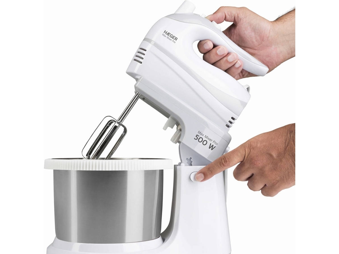 Batedeira com Taça HAEGER BL-5BW.009A (500 W - 3 L) | Worten.pt