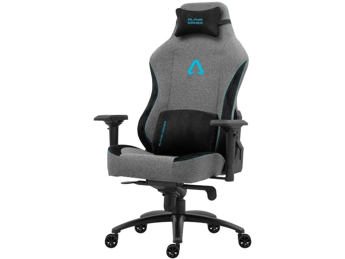 Cadeira Gaming ALPHA GAMER Nébula Master (Até 130 Kg - Elevador a gás ...