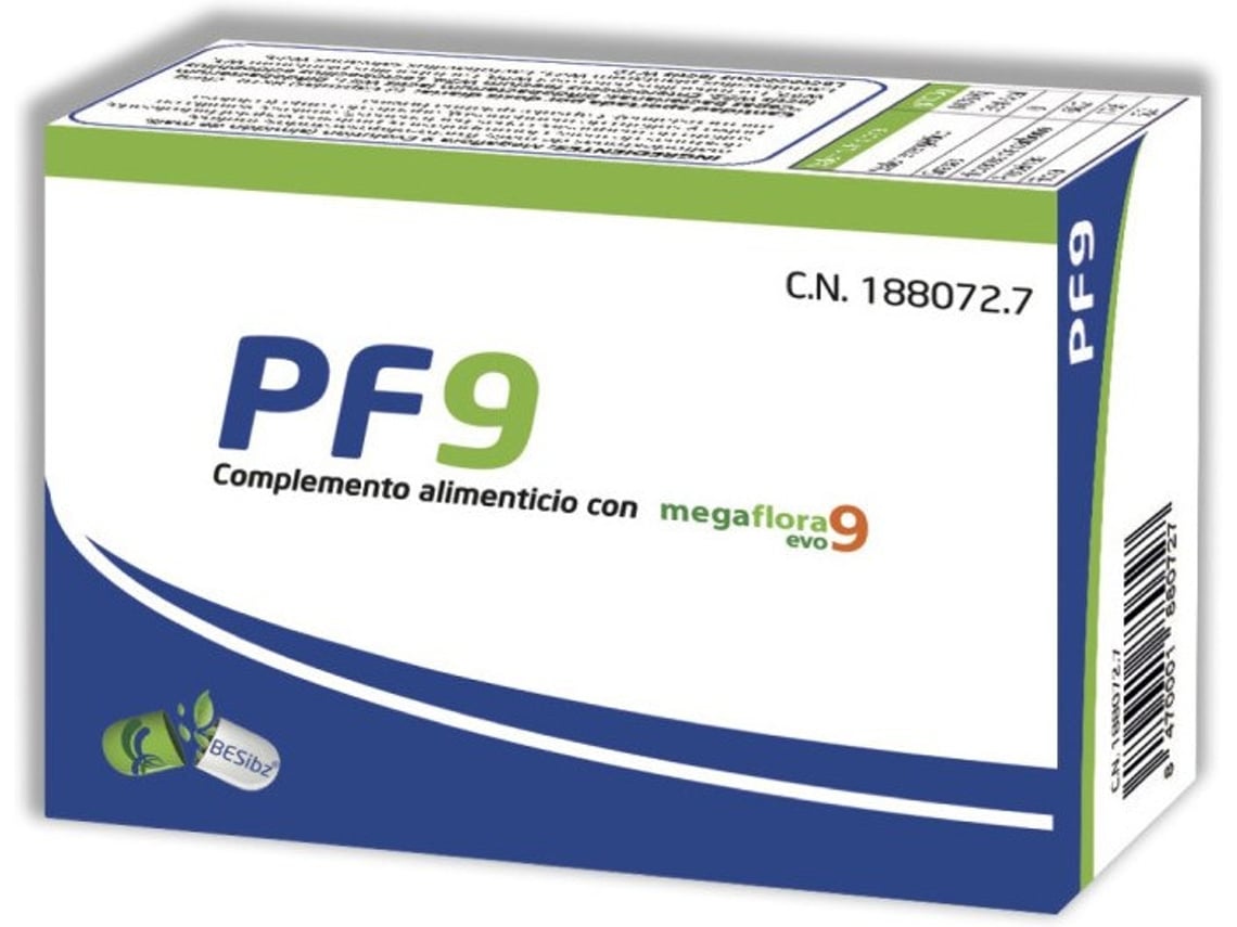 Suplemento Alimentar BESIBZ Pf 9 Probiotico Forte (60 Cap) | Worten.pt