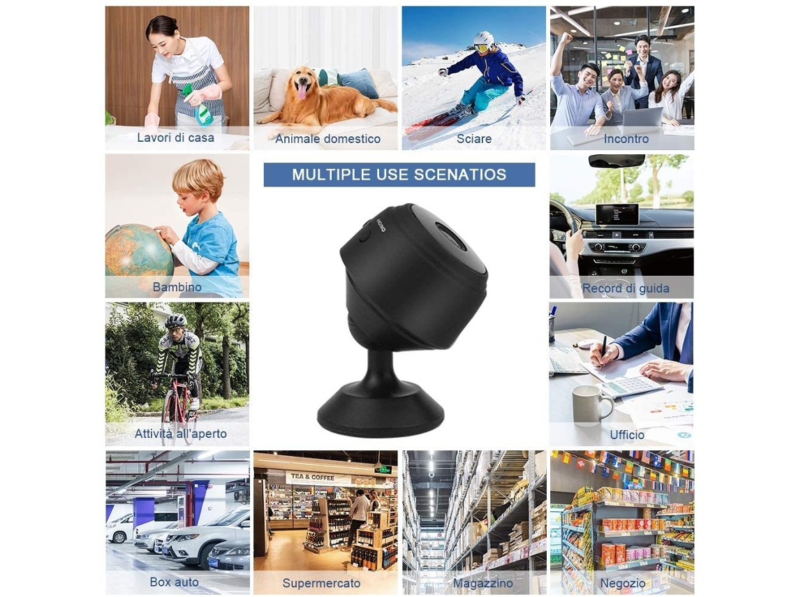 Câmara de Vigilância ENZON HD 1080P | Worten.pt