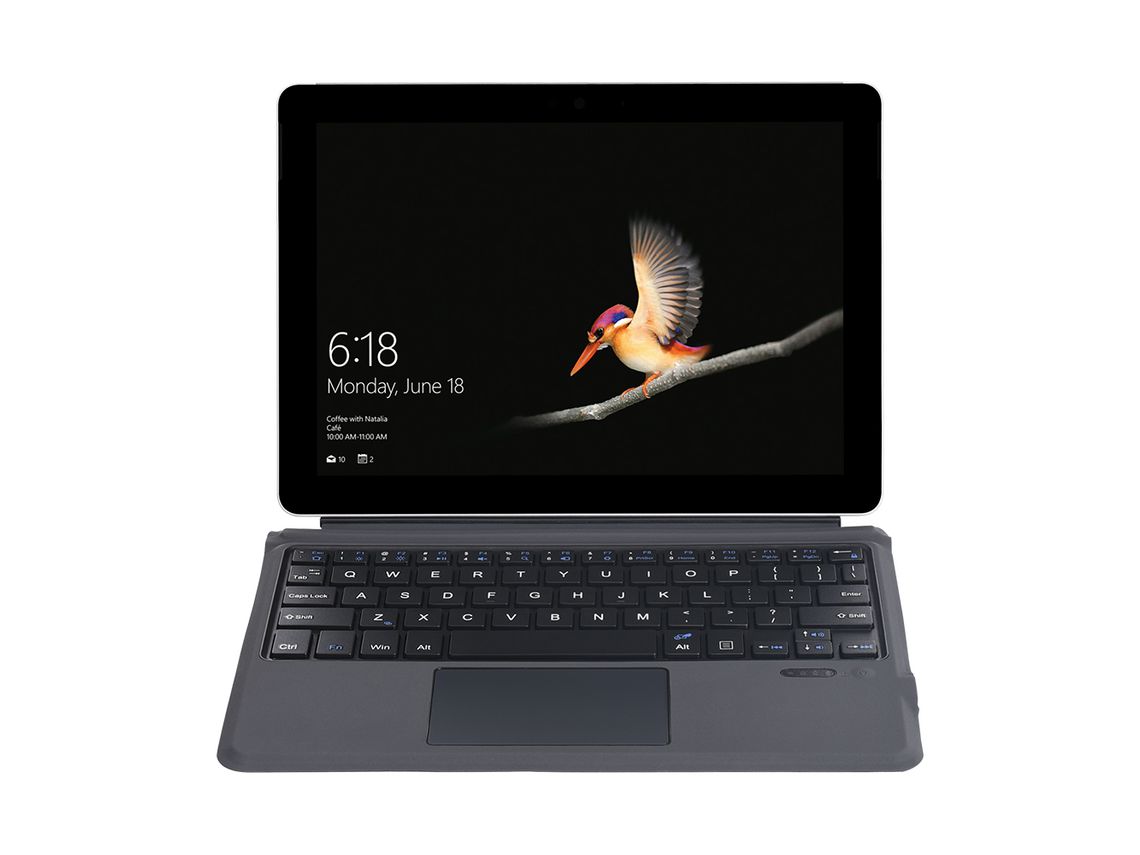 Capa e Teclado Bluetooth YKCLOUD 1087A para Surface Go/Go2/Go3 10Inch (Inglês - Cinza) | Worten.pt