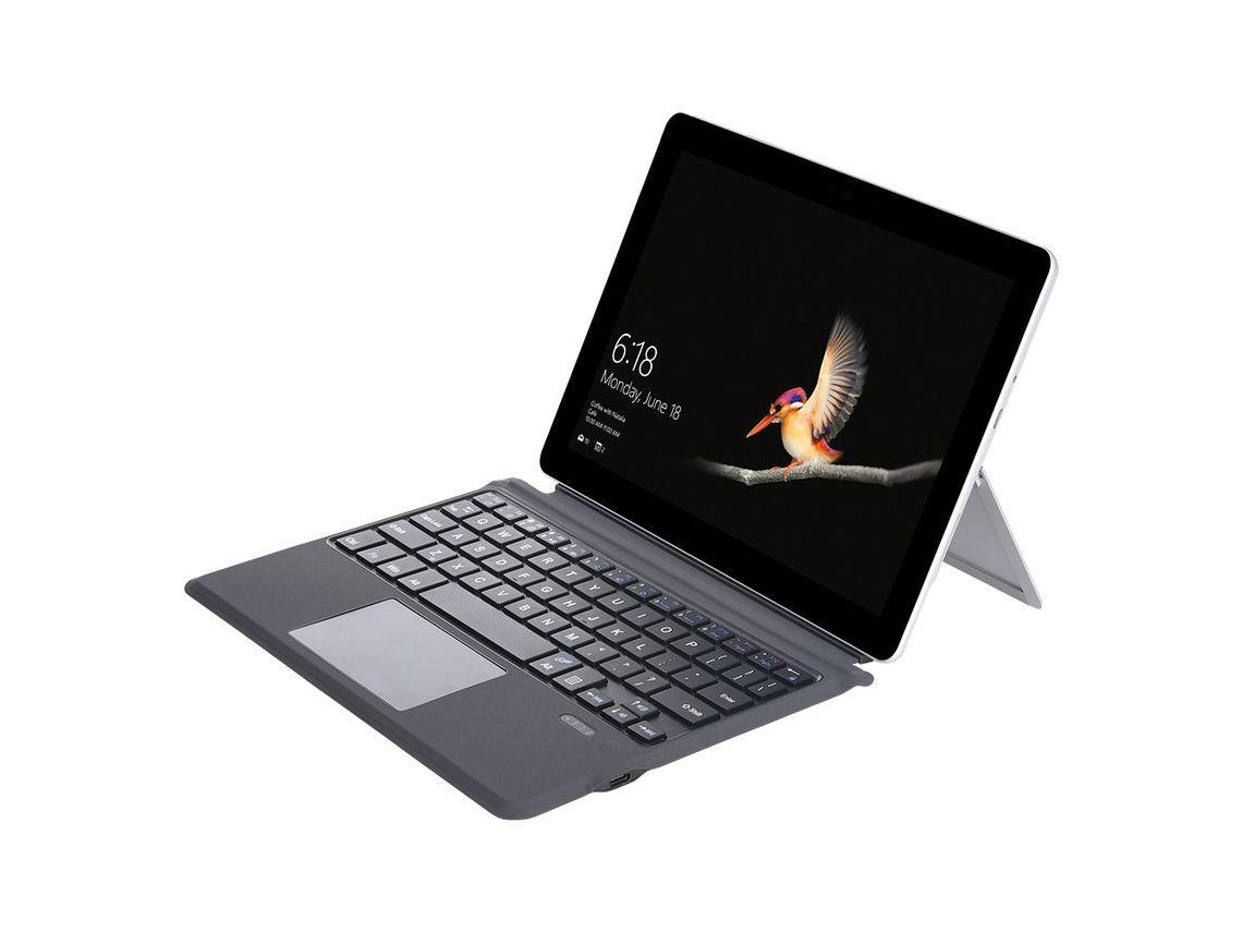Capa e Teclado Bluetooth YIMGOTTA 1087A para Surface Go/Go2/Go3 10Inch (Inglês - Cinza) | Worten.pt
