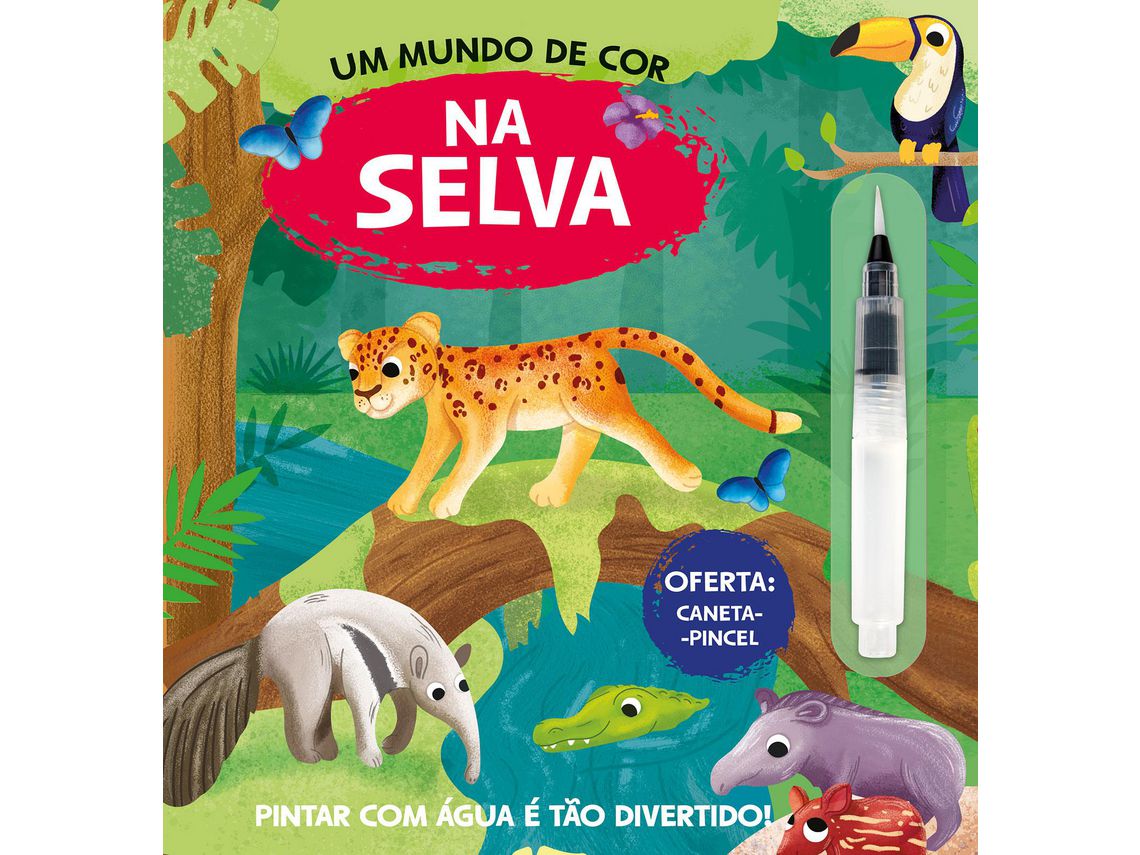 Livro Um Mundo De Cor: Na Selva De Vários Autores ( Português ) | Worten.pt