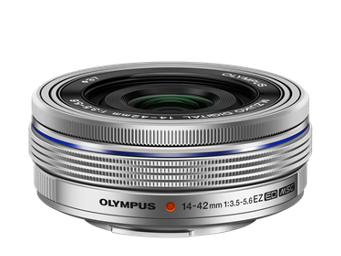 Objetiva OLYMPUS M.Zuiko Digital 14-42mm F3.5-5.6 EZ Prateado (Prateado - Encaixe: Micro 4/3 ...