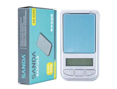 Balan a de Pecis o Digital de Bolso SANDA Sd-0205 Cinzento | Worten.pt