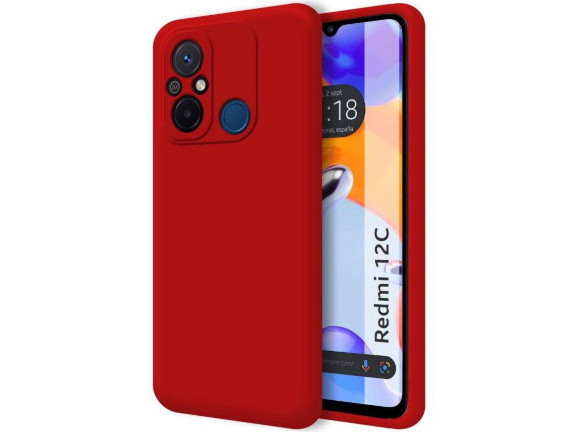 Capa para Xiaomi Redmi 12C TUMUNDOSMARTPHONE Vermelho | Worten.pt