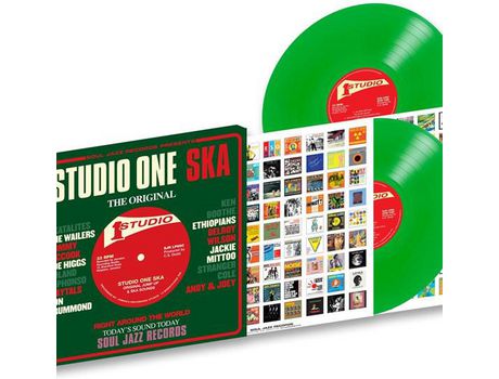VINIL STUDIO ONE SKA (THE ORIGINAL) - Vários Artistas [2LP VINIL VERDE ...