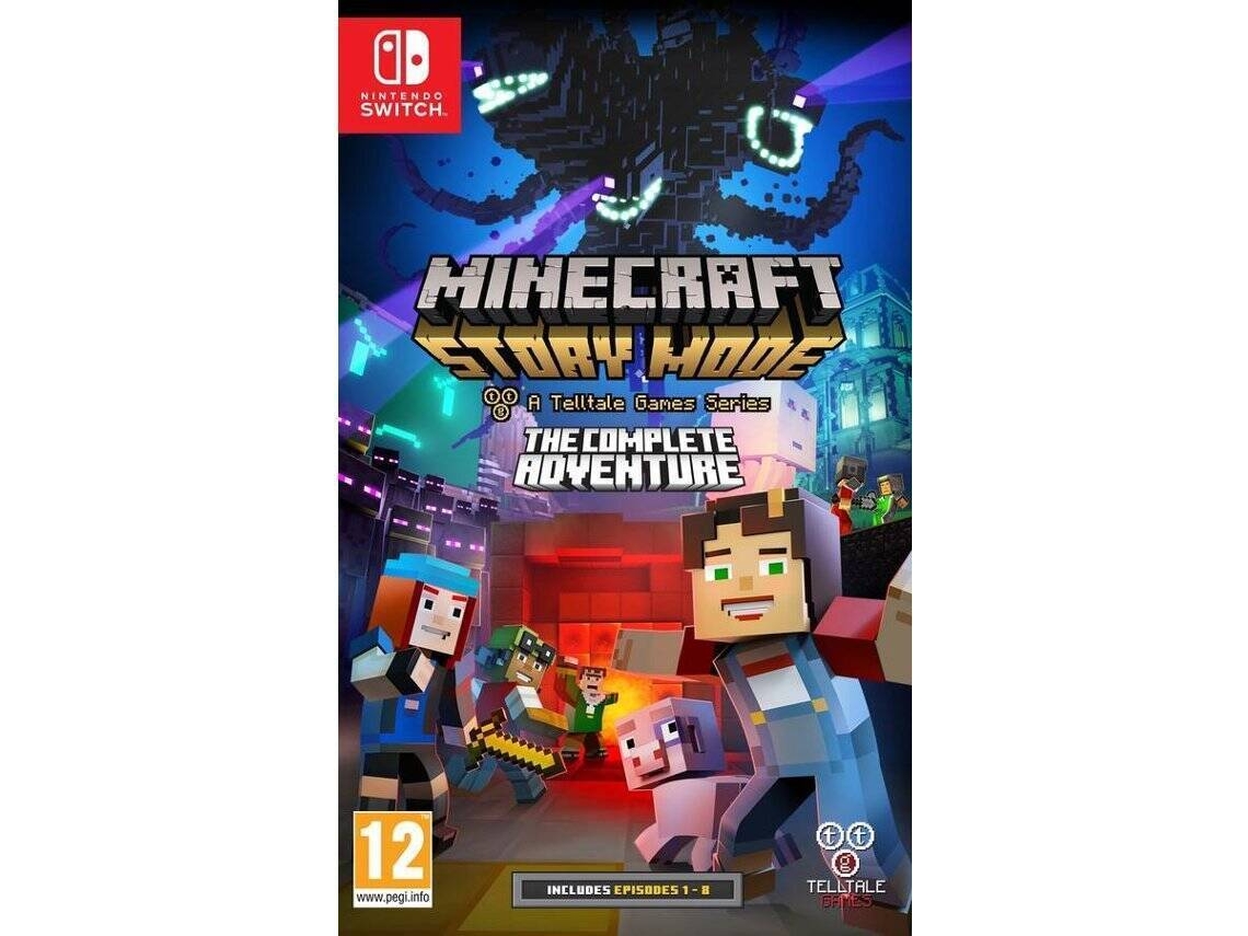 Jogo Nintendo Switch Minecraft Story Mode - The Complete Adventure ...