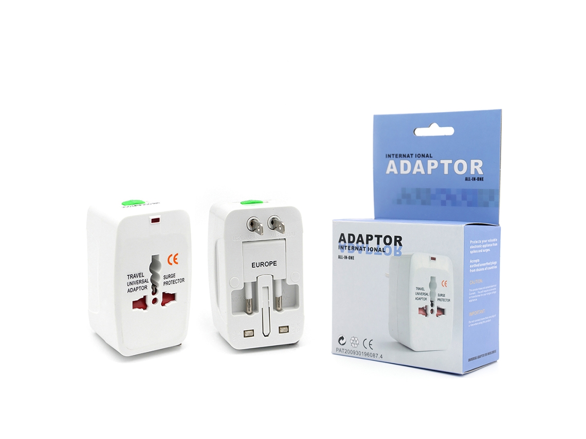 Adaptador de Tomada Universal SKYHE Nkdz Branco | Worten.pt