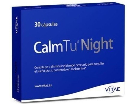 Suplemento Alimentar VITAE Calm Tu Night 60 Cápsulas | Worten.pt