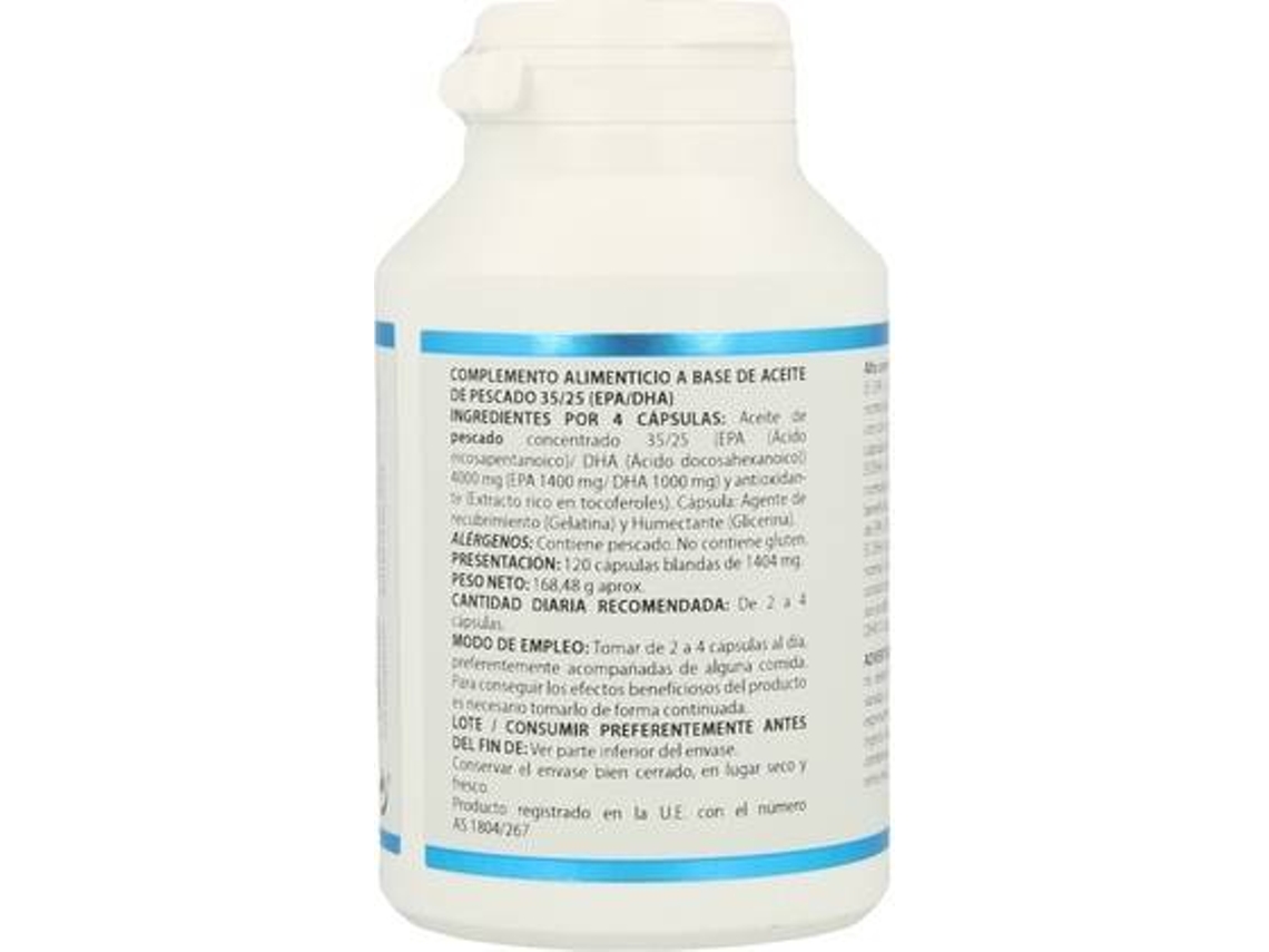 Suplemento Alimentar EQUISALUD Ómega Forte Epa - Dha (120 cápsulas ...