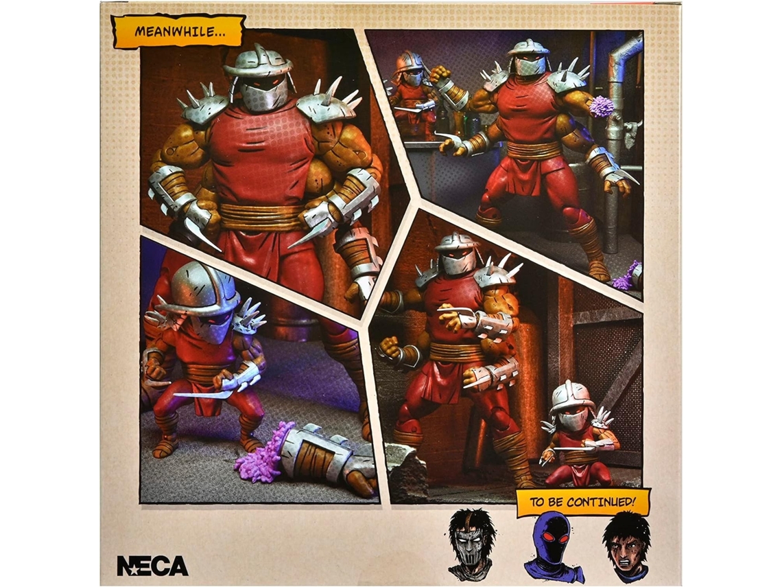 Figuras Shredder e Mini Shredder TMNT Tartarugas Ninja 17 cms e 7 cm ...