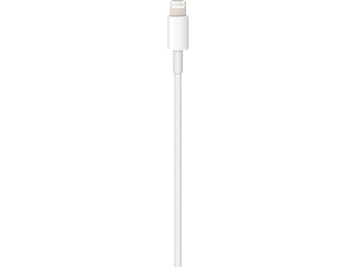Cabo APPLE MX0K2ZM/A (USB-C - Lightning - 1 m - Branco) | Worten.pt
