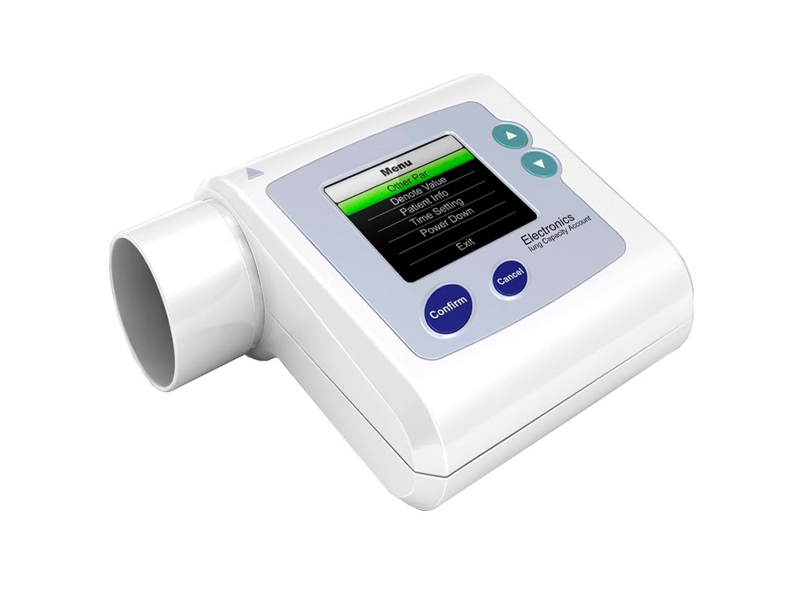 Espirómetro Portátil MOBICLINIC Mod. Mbs10 Com Visor Medição Do Estado ...