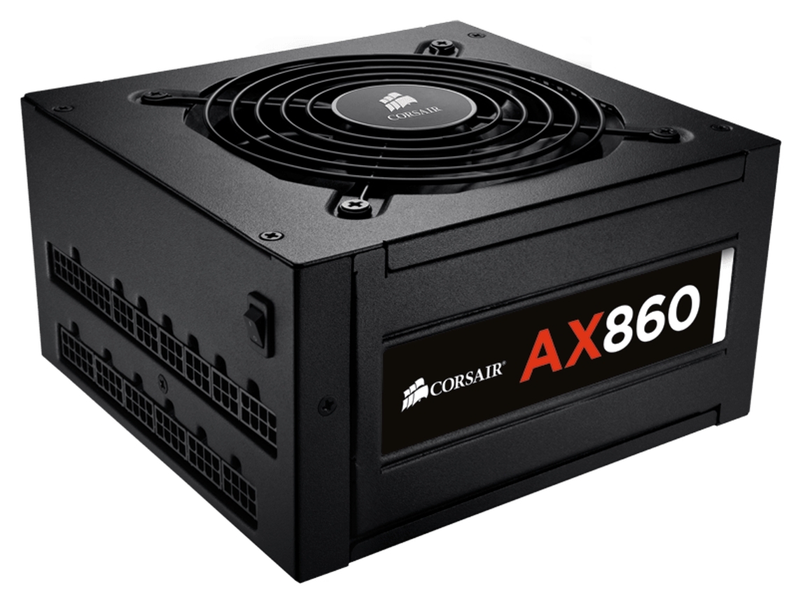 Fonte de Alimentação Modular CORSAIR AX860 (Full Modular - 80 Plus ...