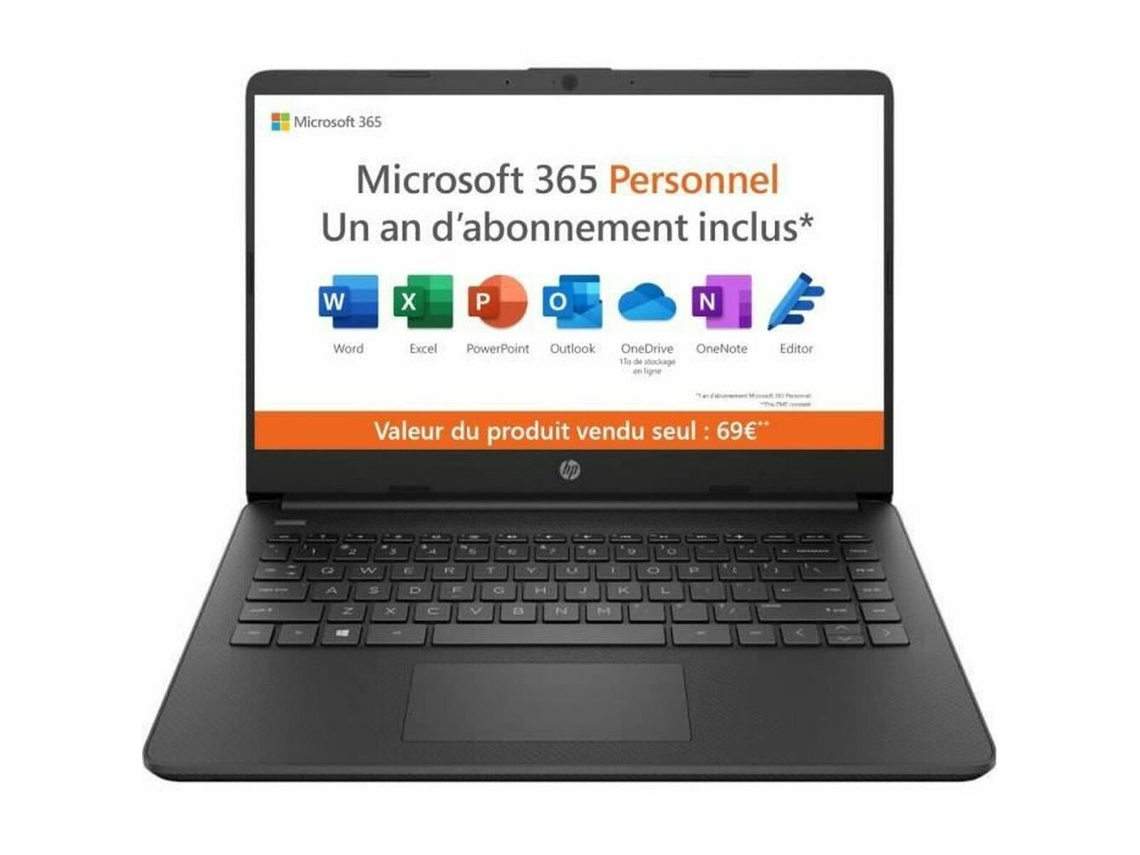 Notebook HP 14S-Dq0045Nf 64 Gb Ssd 14 4 Gb Ram Intel Celeron | Worten.pt