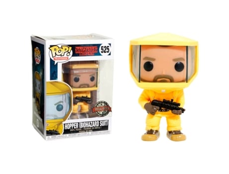 Figura FUNKO Pop! Stranger Things Hopper in Bio Hazard Suit Exclusive ...
