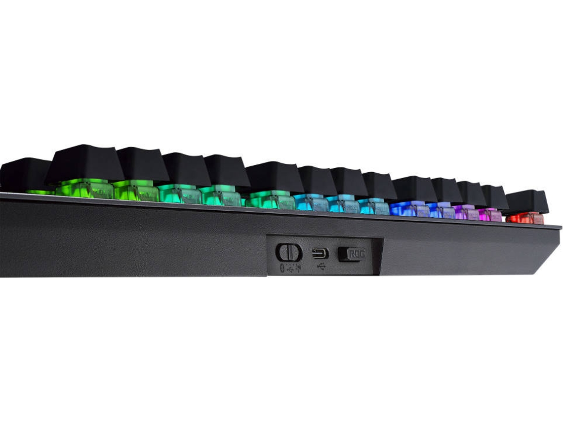 Teclado ASUS ROG Strix Scope RX TKL (Wireless - Mecânico - Inglês ...