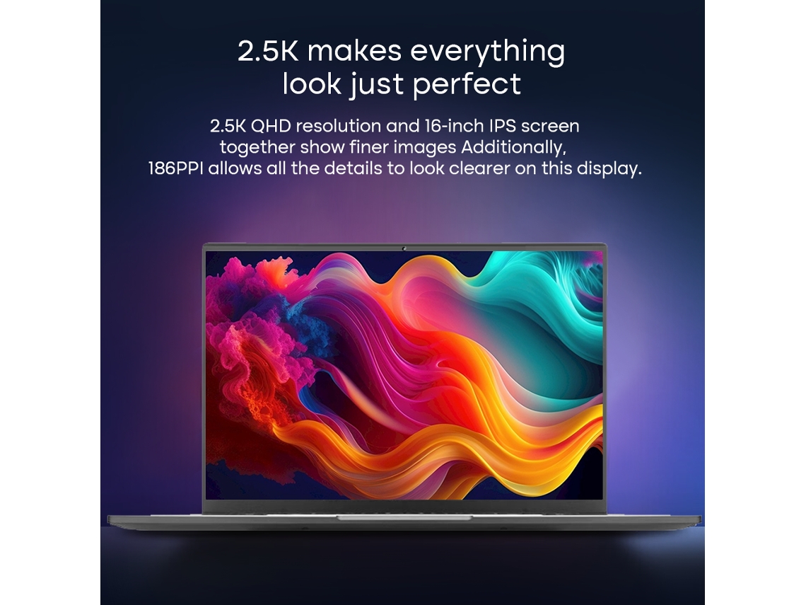 Portátil Gaming NINKEAR A16 Amd Ryzen 7 7735Hs 16'' 2,5K 165Hz Wifi6 ...