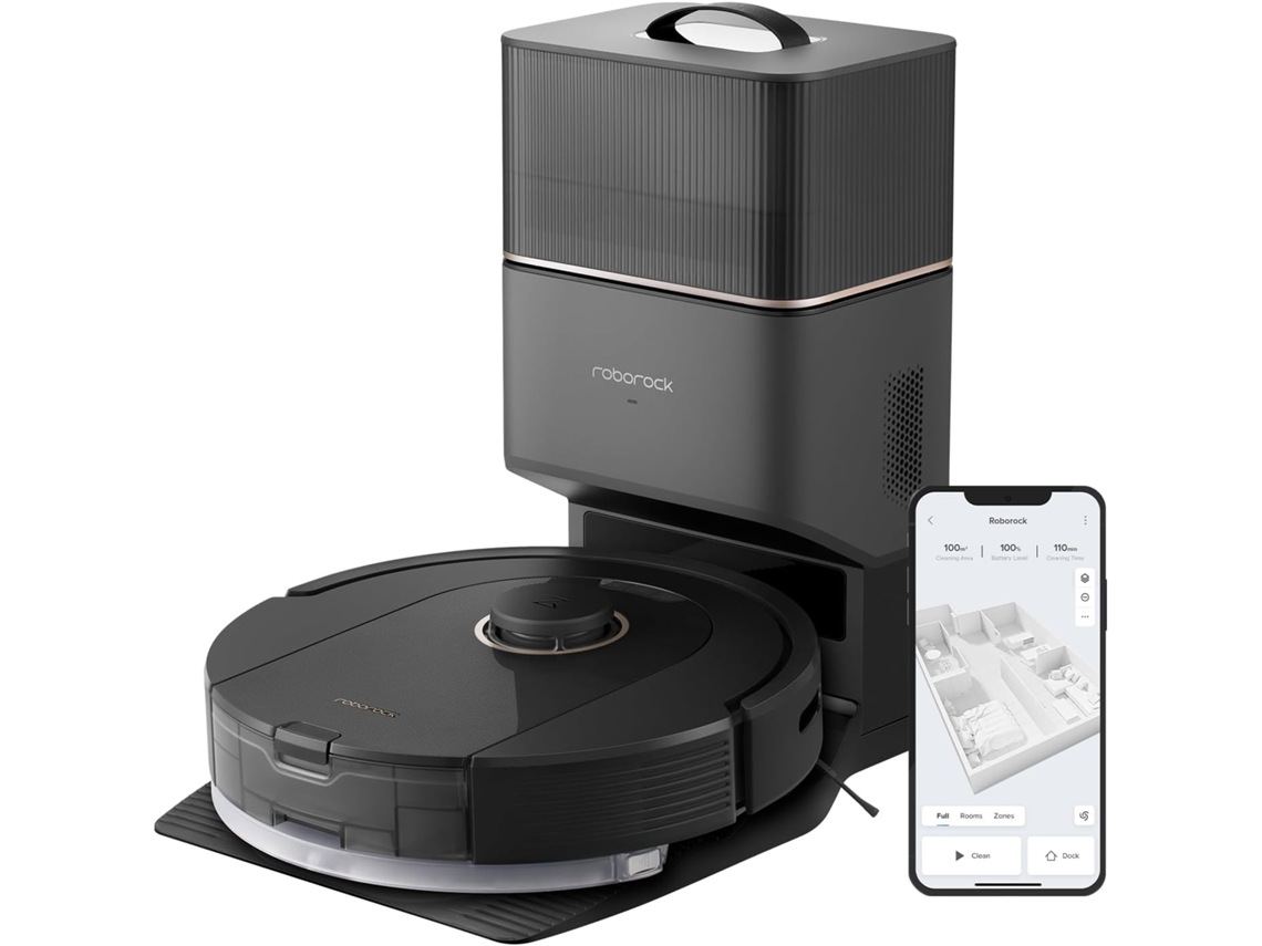 ASPIR. ROBOT ROBOROCK Q5 PRO+ PRETO | Worten.pt