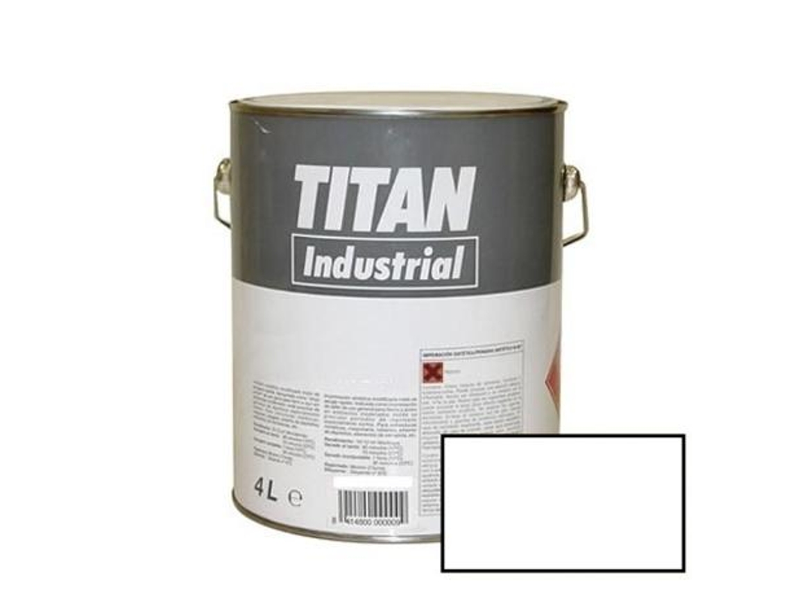 Esmalte 817 s/r blanco titan 566 4l. ral 9016 | Worten.pt