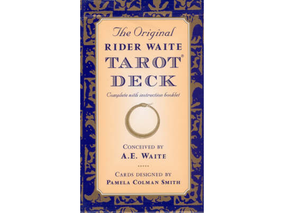 Livro the original rider waite tarot deck de a.e. waite (inglês ...