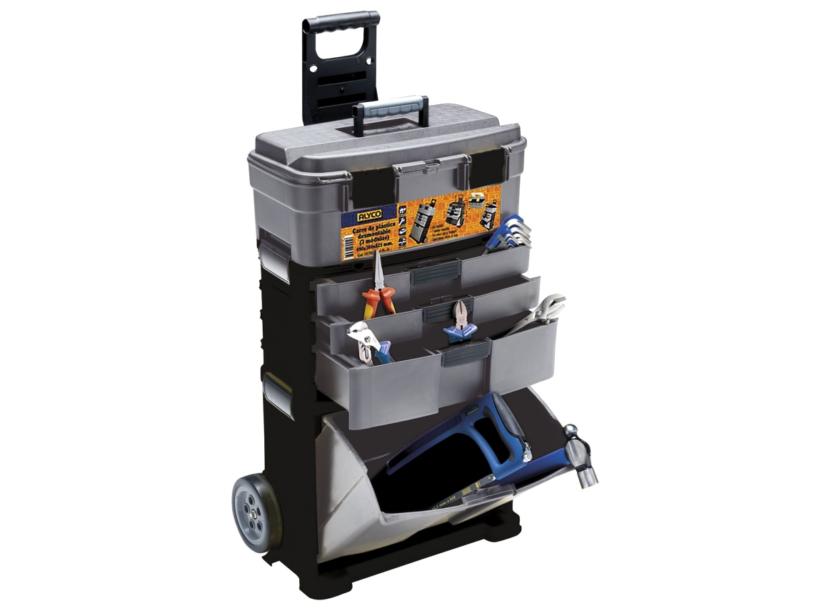 Carro Pl stico 3 M dulos com Rodas ALYCO | Worten.pt