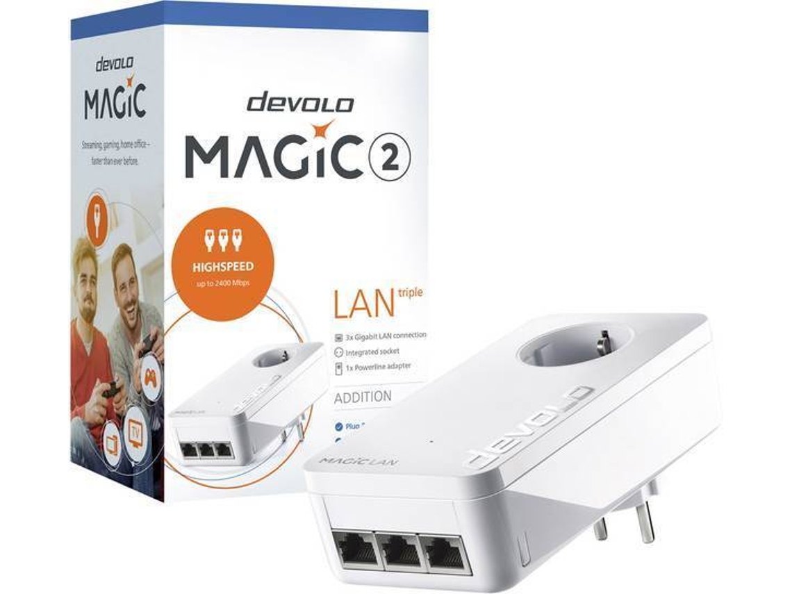 Powerline DEVOLO Magic 2 LAN triple (AV2400) | Worten.pt