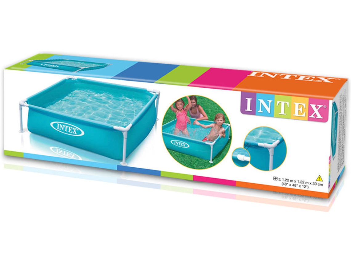 INTEX Piscina Mini Frame 122x122x30 cm 57173NP | Worten.pt