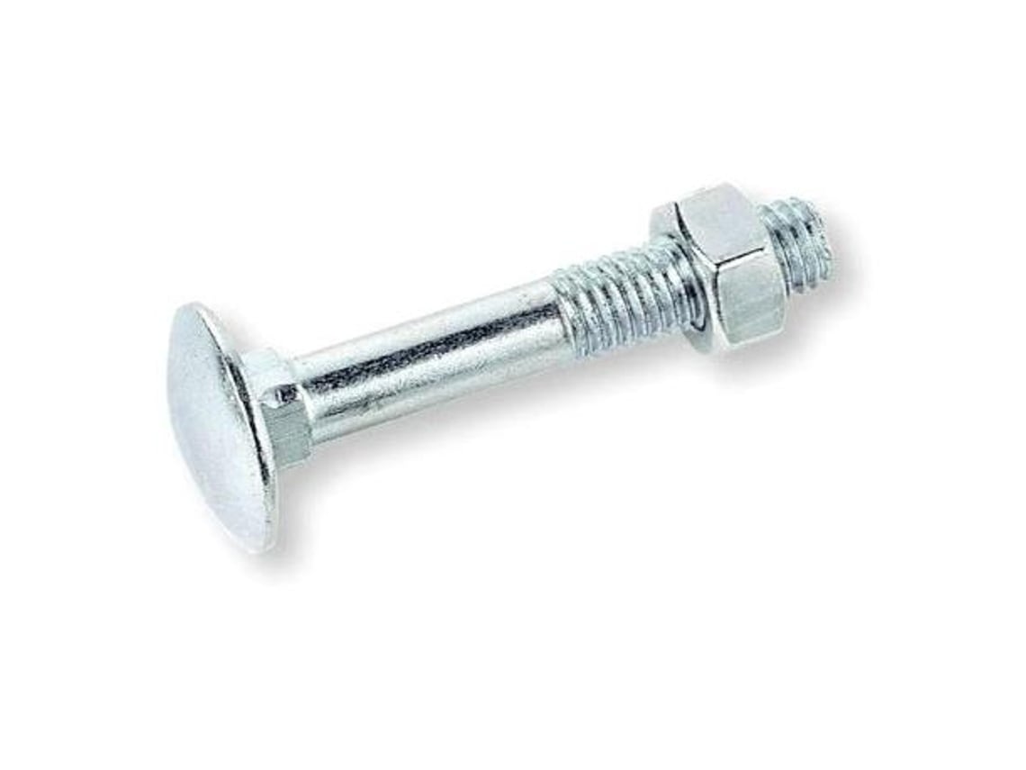 Tornillo rosca metal din 603 con tuerca largo 30mm metrica m-8 | Worten.pt