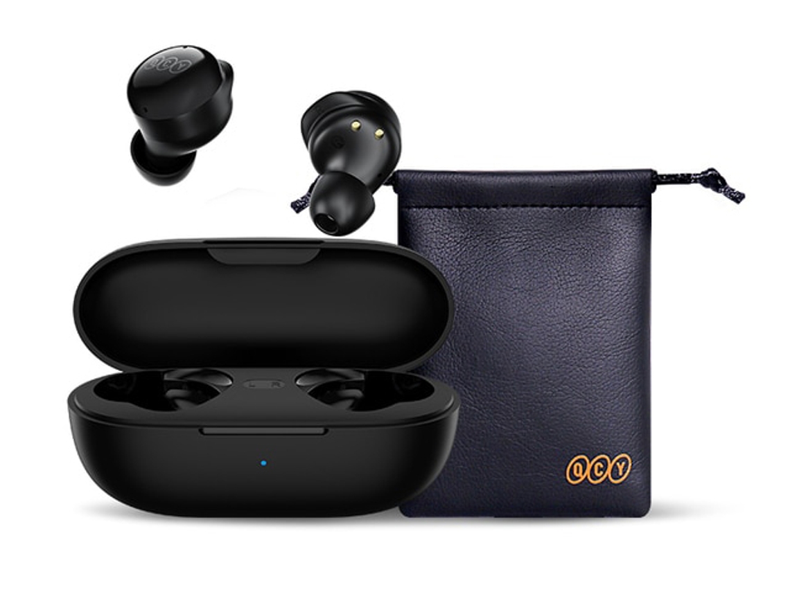 Auriculares Bluetooth True Wireless Qcy T17 Bt5.1 Auriculares Hifi Standby 26H | Worten.pt