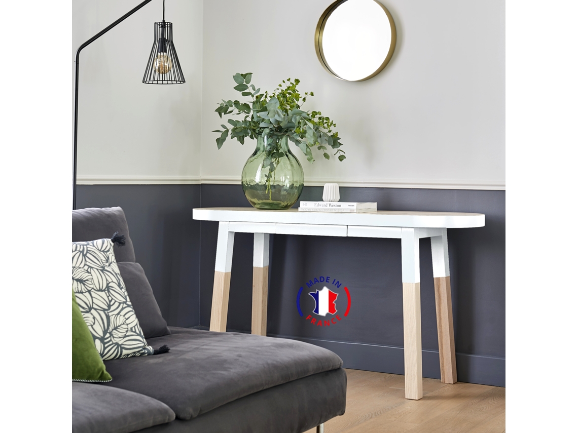 Consola Oval MON PETIT MEUBLE FRANÇAIS (Azul Sombre de Rance - Madeira ...