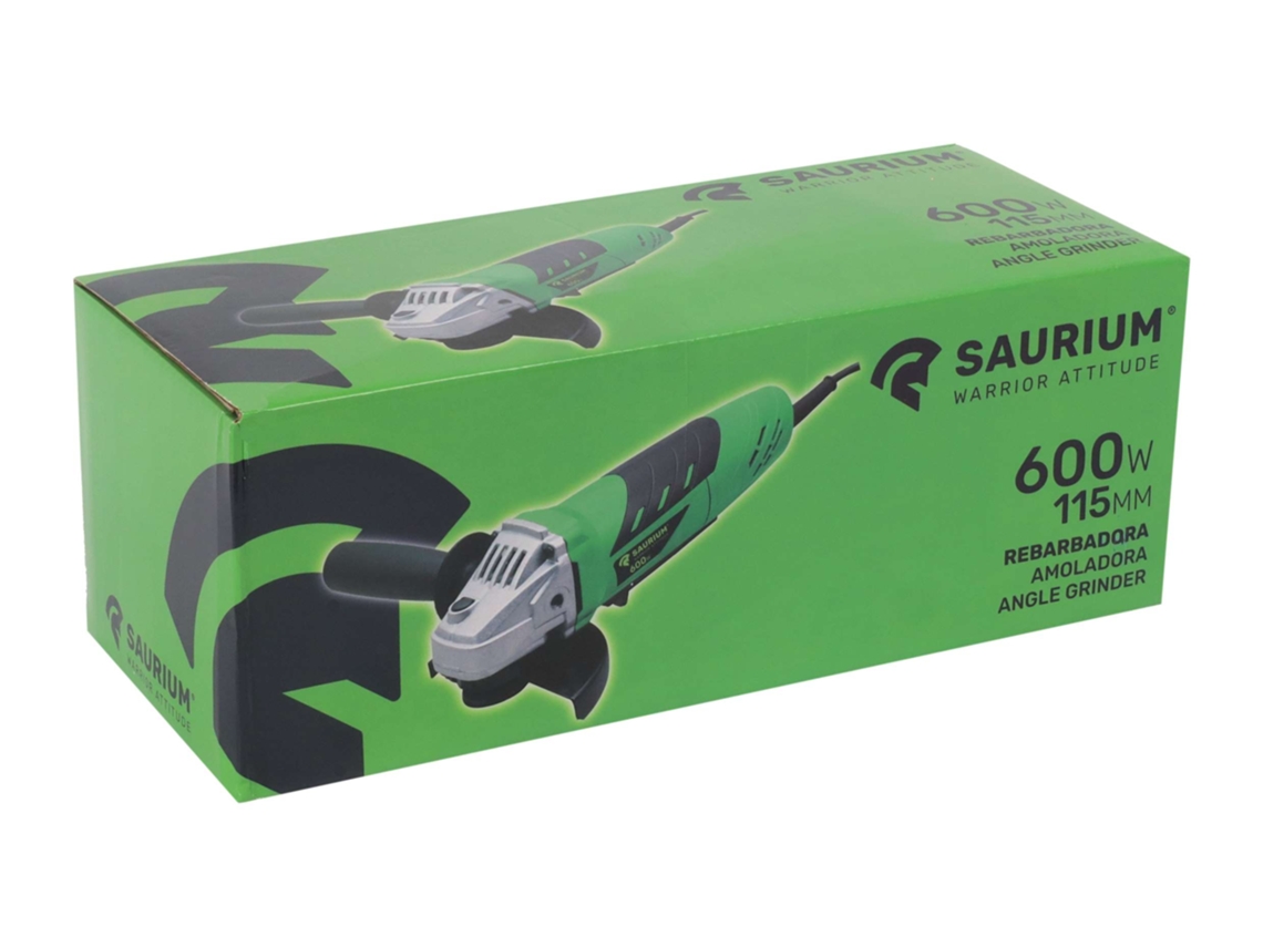 Rebarbadora 115Mm 600W SAURIUM | Worten.pt
