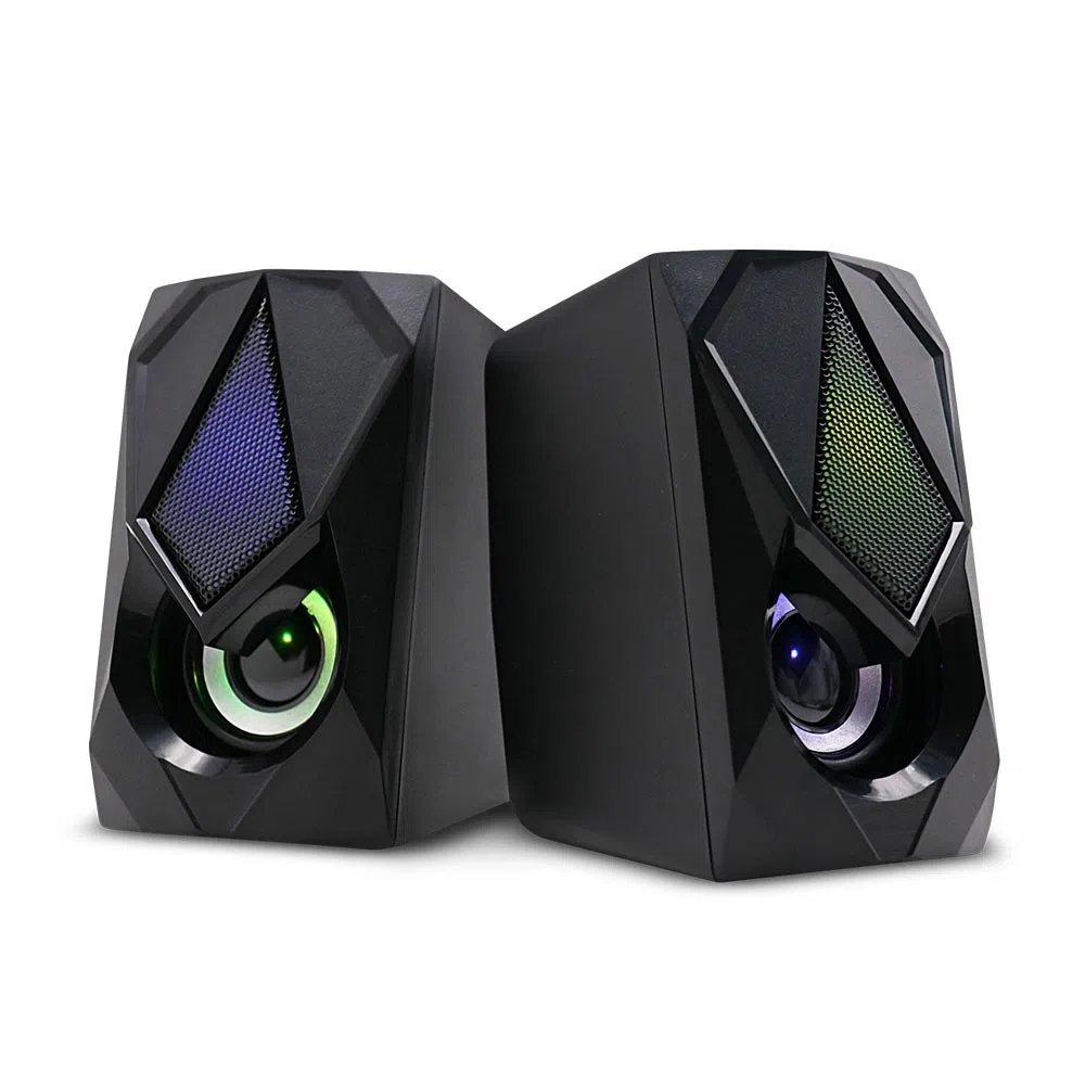 Colunas Gamer MULTI 2.0 12W RMS RGB | Worten.pt