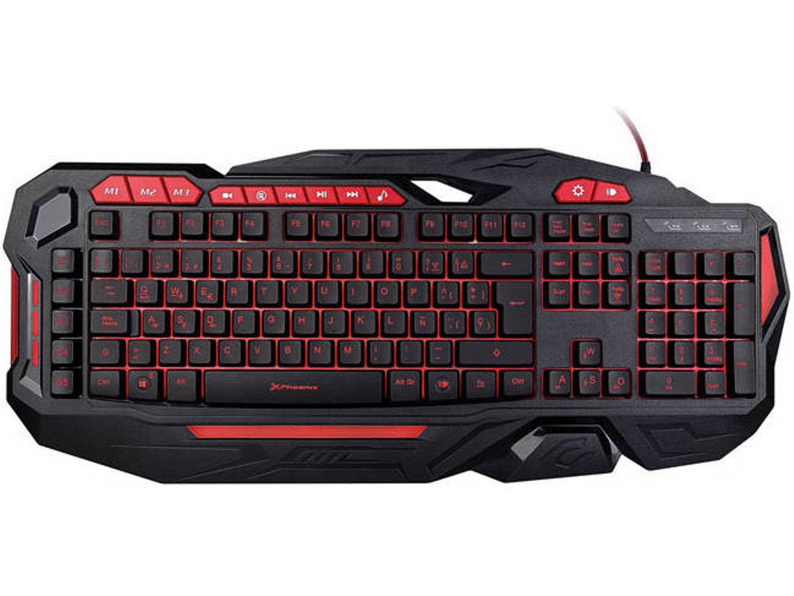 Teclado PHOENIX TECHNOLOGIES Multimedia (Com Cabo - Layout Espanhol ...