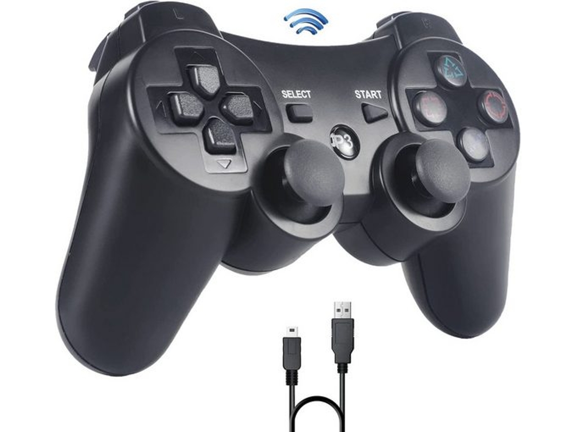 Comando PS3 KINSI Kinsi (Wireless - Preto) | Worten.pt