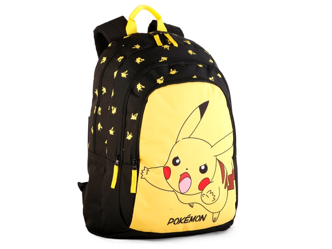 Mochila Escolar POKÉMON Pikachu Primária Duplo Compartimento | Worten.pt