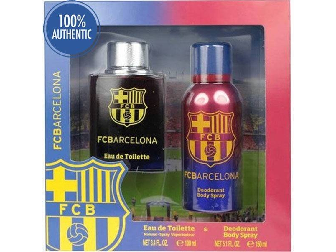 Coffret BARCA Fc Barcelona Edt Spray 100 ml + Desodorante Spray 150 ml ...