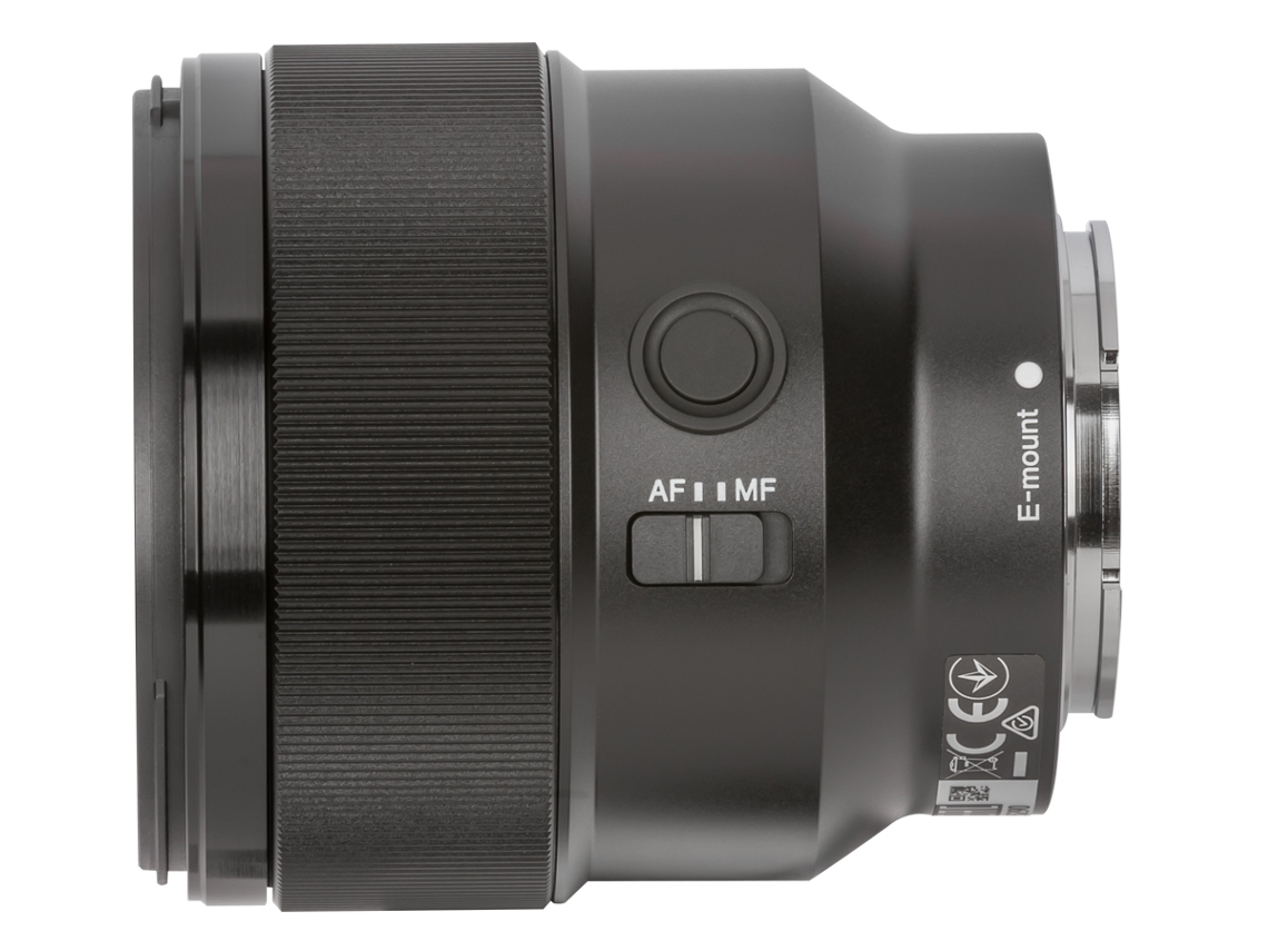 Objetiva SONY 85mm Sel85f18.Syx (Encaixe: Sony E - Abertura: f/22 - f/1 ...
